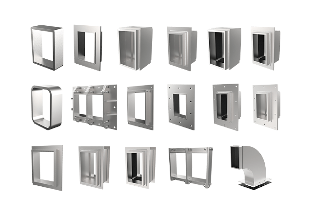 Rectangular frame rectangular series standard sealed chamber - TST ...