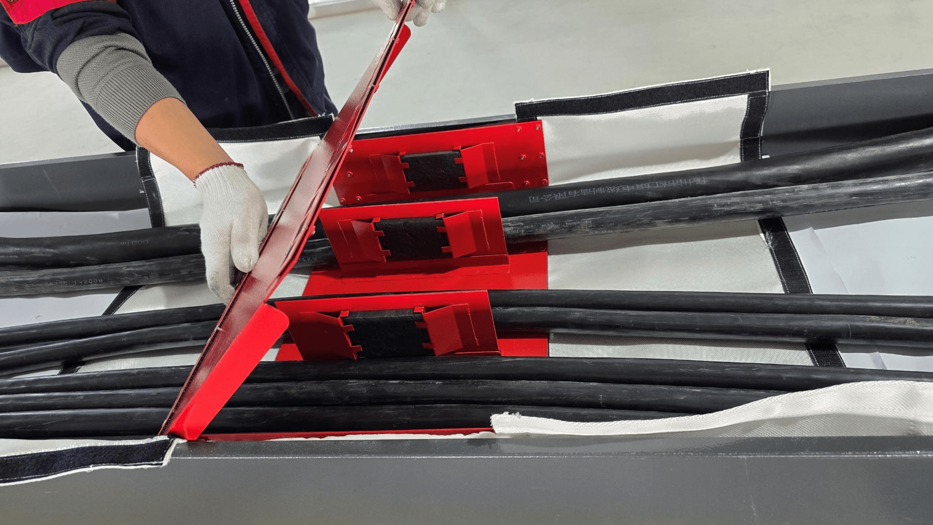 fire protected section，Fireproof cable accessories, fireproof cable ...